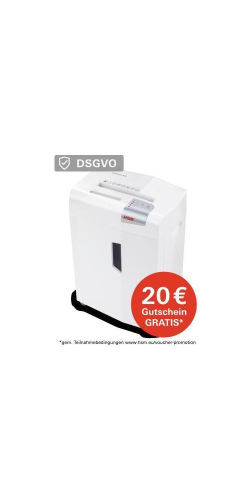 HSM Aktenvernichter ® shredstar X13 P-4 Papier Heftklammern ...
